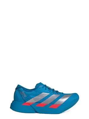 Adidas Adizero Adios Pro 4 Athletic Shoes - Solar Blue / Silver Metallic / Lucid Red