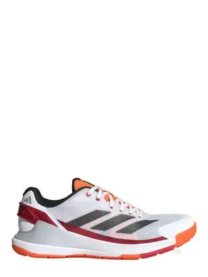 Adidas Crazyquick Padel Shoes - Cloud White / Core Black / Lucid Orange