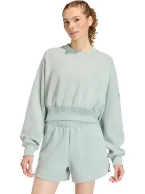 Adidas Soft Lux Loose Sweatshirt - Wonder Sage