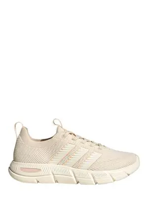 Adidas Cloudfoam Flex Slounge Shoes - Wonder White / Off White / Bliss Orange