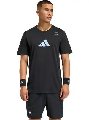 Adidas Tennis Category Graphic Tee - Black