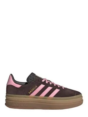 Adidas Gazelle Bold Sneakers Aurora Coffee / Light Pink / Gold Metallic