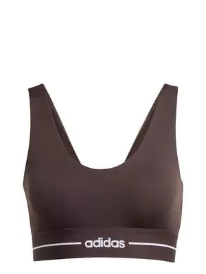 Adidas Hyperglam Light Support Bra Aurora Coffee