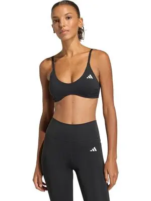 Adidas Optime Essentials Workout Light Support Bra - Black
