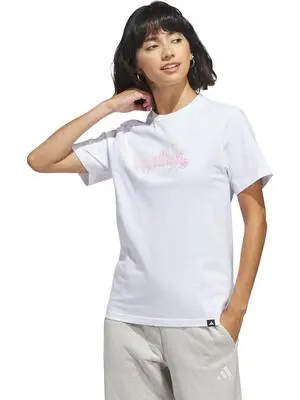 Adidas Western Florals Graphic T-shirt - White