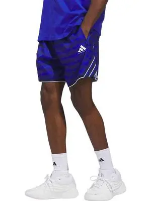 Adidas Crazy Lite Aop Shorts - Bold Blue