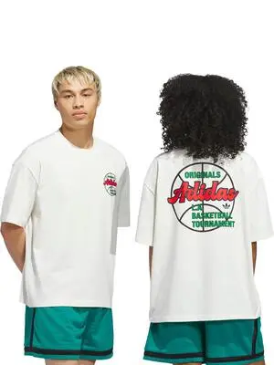 Adidas Originals Basketball Tournament Tee - Off White