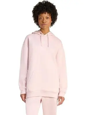 Adidas Essentials Oversized Fleece Hoodie - Sandy Pink