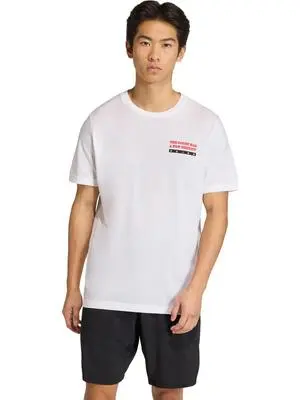 Adidas Padel Wanted Graphic T-shirt - White