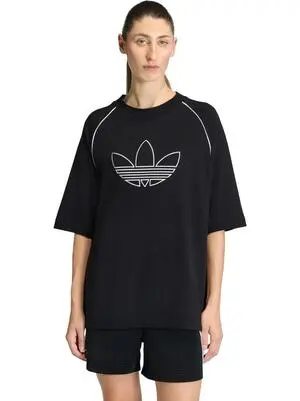 Adidas Oversized Tee - Black