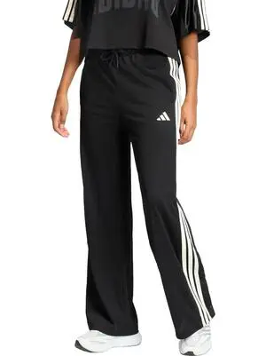 Adidas Stadium Mesh Track Pants - Black / Off White / Crystal Linen