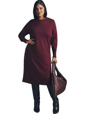 Universal Standard Relaxed Sweater Dress - Goji Berry