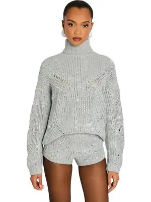 Retrofete Camden Embellished Sweater - Grey/silver