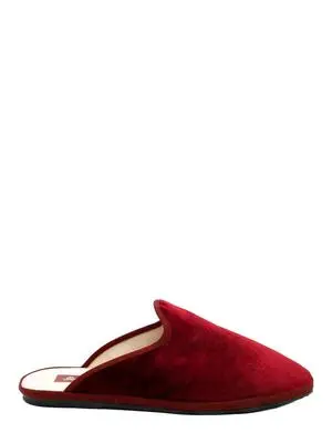 GONDOLINA San Marco Velvet Mules - Red