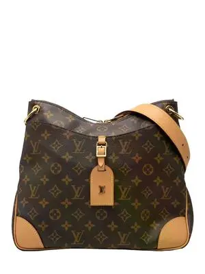 LOUIS VUITTON Monogram Odeon Mm Crossbody Bag - Brown