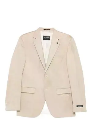 Karl Lagerfeld Notched-lapel Blazer - Neutrals