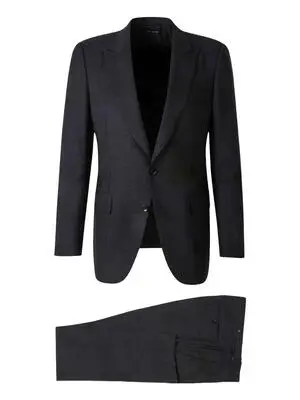 TOM FORD Single-breasted Suit - Blue