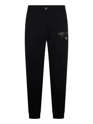 Philipp Plein Fleece Pants Greatness - Black