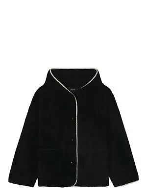TOUT A COUP Hooded Pocket Jacket - Black