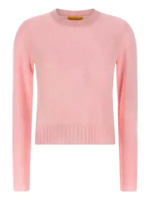 Guest In Residence Shrunken Crew-neck Sweater - Pink