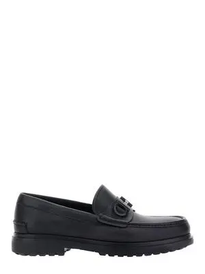 SALVATORE FERRAGAMO Tobia Leather Loafers