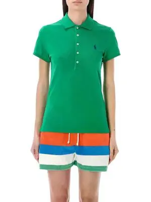 Polo Ralph Lauren Logo Polo Top - Green