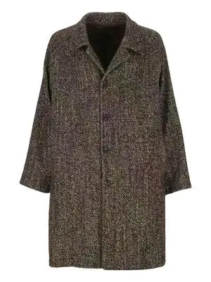L.B.M. 1911 Herringbone Coat - Brown