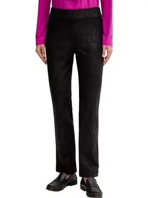 Joseph Ribkoff Textured Trousers - Black