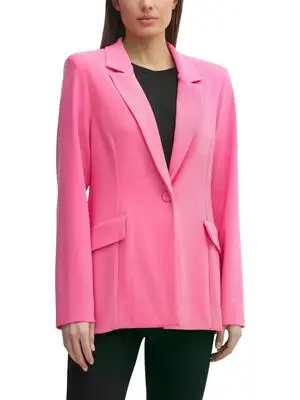 Joseph Ribkoff Notched-lapel Blazer - Pink