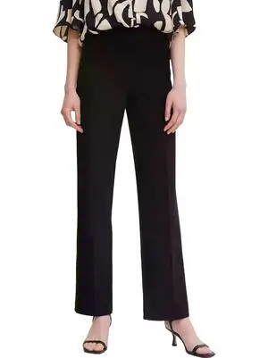 Joseph Ribkoff Seam-detail High-waisted Trousers - Black