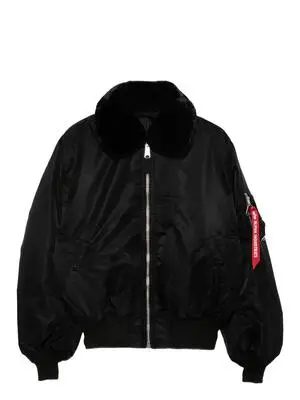 MASTERMIND WORLD X Alpha Industries B-15 Flight Jacket - Black