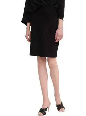 Joseph Ribkoff Pencil Midi Skirt - Black