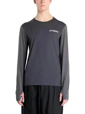 Adidas Long-sleeve Base Layer T-shirt - Grey