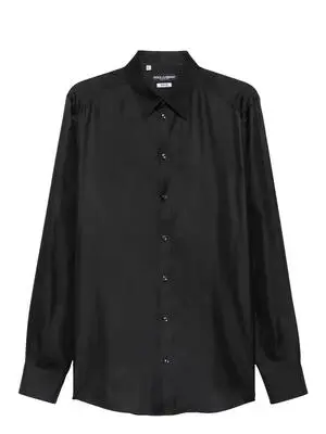 Dolce & Gabbana Buttoned Long-sleeve Shirt - Black