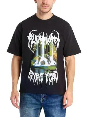 PLEASURES Pond T-shirt - Black