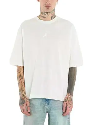 JORDAN Cotton T-shirt - Neutrals