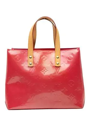 LOUIS VUITTON Monogram Vernis Reade Pm Handbag - Pink