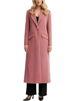 FRACOMINA Buttoned Pocket Coat - Pink