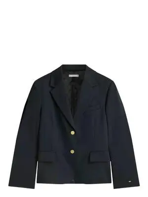 Tommy Hilfiger Buttoned Blazer - Blue