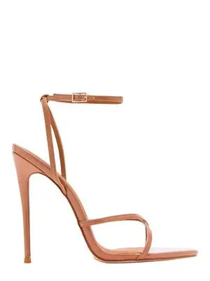 Femme La Strappy High Heel Sandals - Neutrals