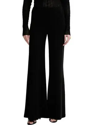 Joseph Ribkoff Seam-pockets Flared Trousers - Black