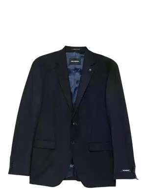 Karl Lagerfeld Clever Flap-pocket Blazer - Blue