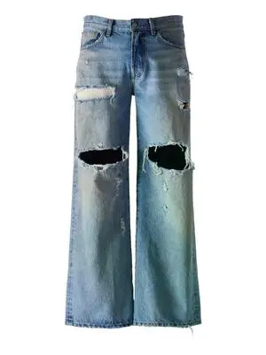 SATOSHI NAKAMOTO Five-Pocket Jeans