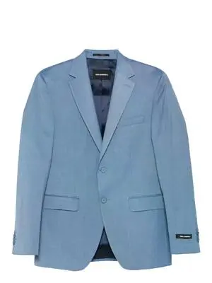 Karl Lagerfeld Mélange-effect Blazer - Blue
