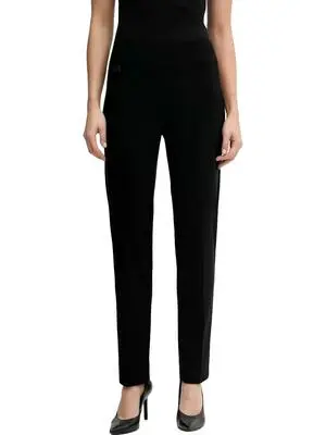 Joseph Ribkoff Logo-plaque Trousers - Black