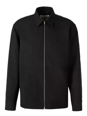 JIL SANDER Zip-up Jacket - Black