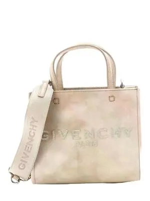 Givenchy G-Canvas Mini Tote Bag Neutrals