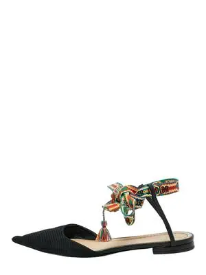 Dior J'adior Pointed-toe Flats - Black