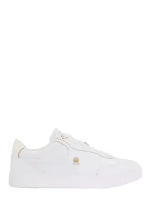 Tommy Hilfiger Logo Detail Sneakers - White