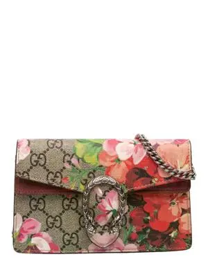 GUCCI Mini GG Supreme Blooms Dionysus Crossbody Bag